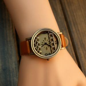 Vintage Style Watch With Waves on Luulla