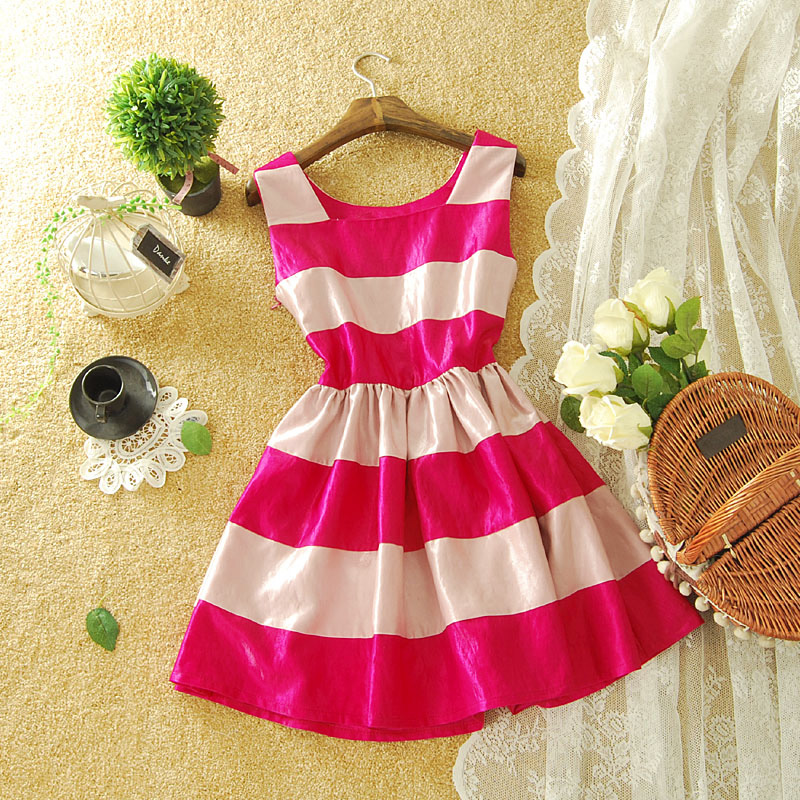 Colorful Grain Elegant Shining Dress on Luulla
